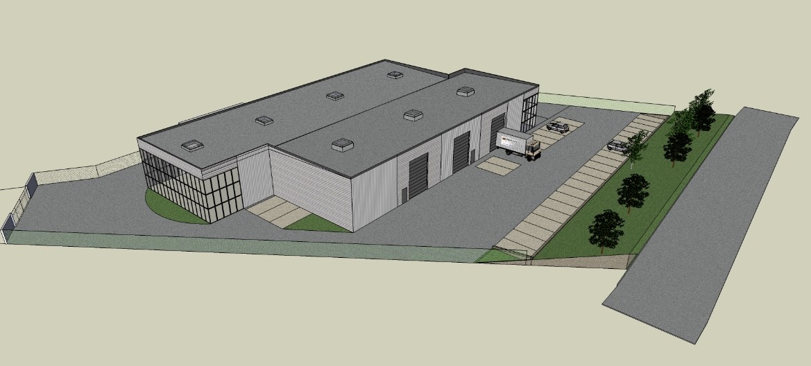 Réalisation d’un batiment industriel – FP CONSULTING